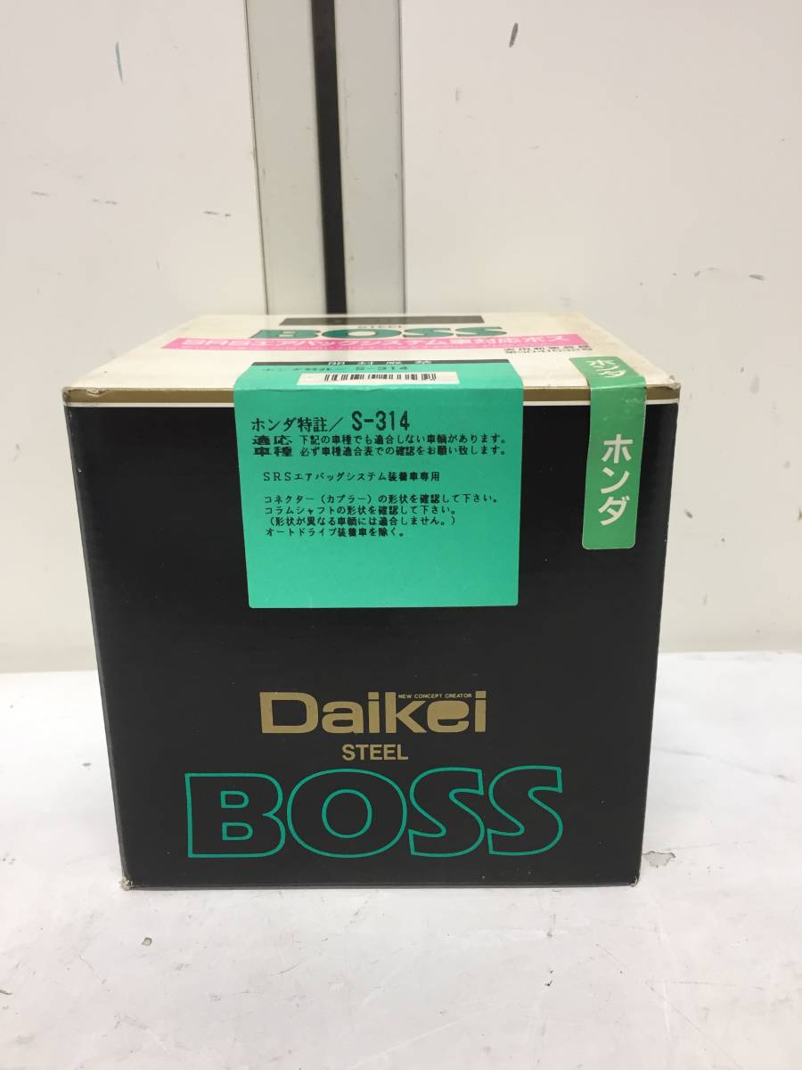 【やや傷や汚れあり】小径ステアリング 外径30センチ 握り太め Daikei 大恵産業 30パイ F-1・300 リアルレザー ブラックスポーク momo と同じ取付穴 の落札情報詳細 ...