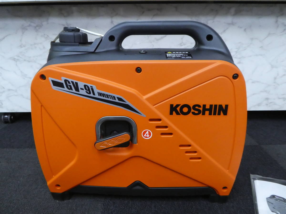 【未使用】工進(KOSHIN) インバーター 正弦波 発電機 (定格出力3.0kVA) セル スターター GV-30is 超低騒音型 防災用 災害用 静音 防音型の落札情報詳細 - ヤフオク ...