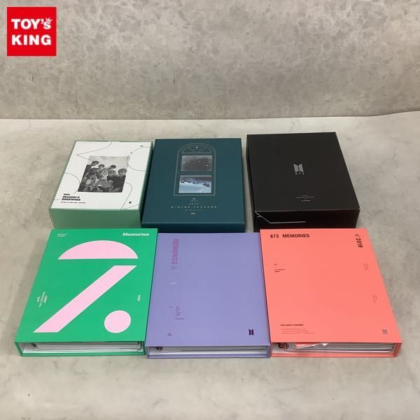 【全体的に状態が悪い】1円〜 訳あり BTS 2019 SUMMER PACKAGE in KOREA、2020 WINTER PACKAGE ...