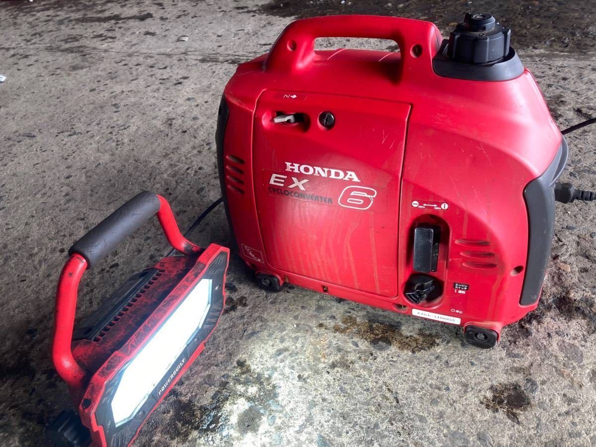 【やや傷や汚れあり】★ ホンダ HONDA サイクロコンバータ発電機 EX6 実働 100V 6A 発電確認済 ★の落札情報詳細 - ヤフオク落札価格検索 オークフリー