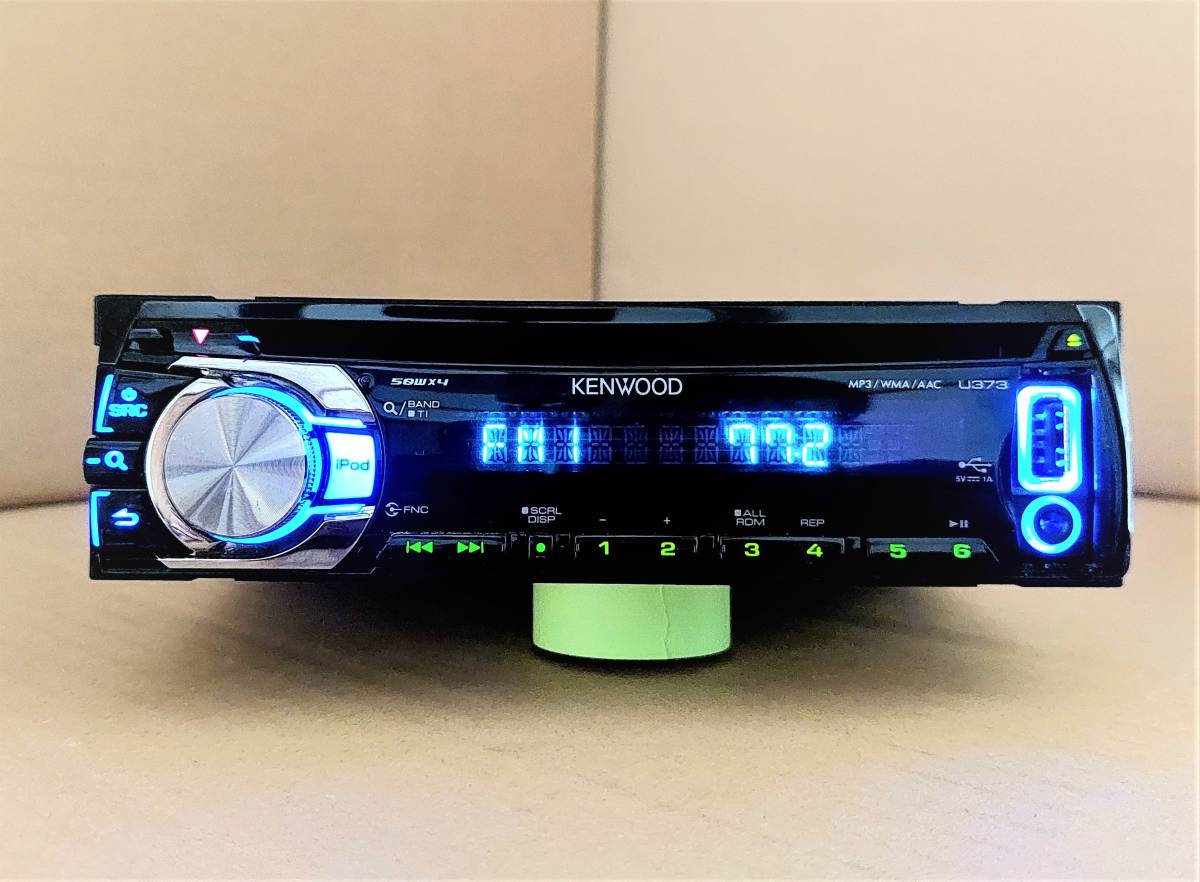 【やや傷や汚れあり】B28020 ケンウッド(KENWOOD) CDレシーバー U373 フロントUSB /AUXの落札情報詳細 - ヤフオク落札価格検索 オークフリー