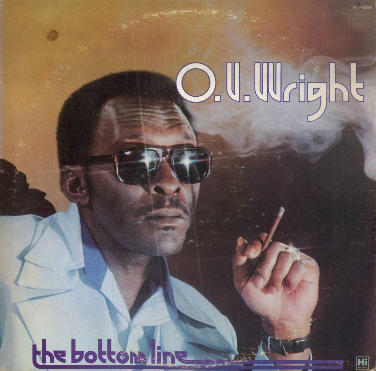【やや傷や汚れあり】A00534744/LP/O.V.ライト(O.V.WRIGHT)「The Bottom Line (1978年・HLP ...