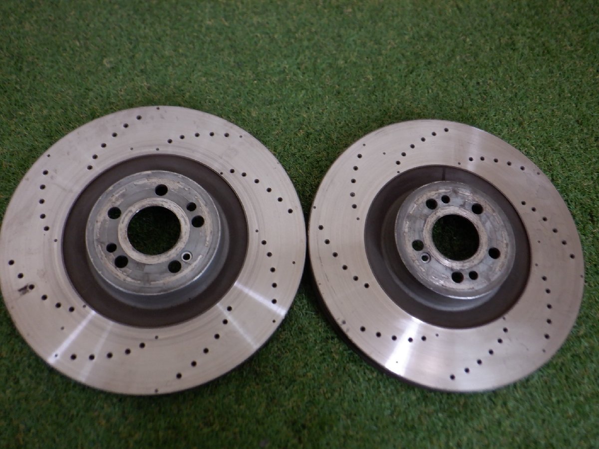 【やや傷や汚れあり】ベンツ純正 W167 GLEクラス フロント ブレーキローター 左右 A1674211101 400mm m-23-2 ...