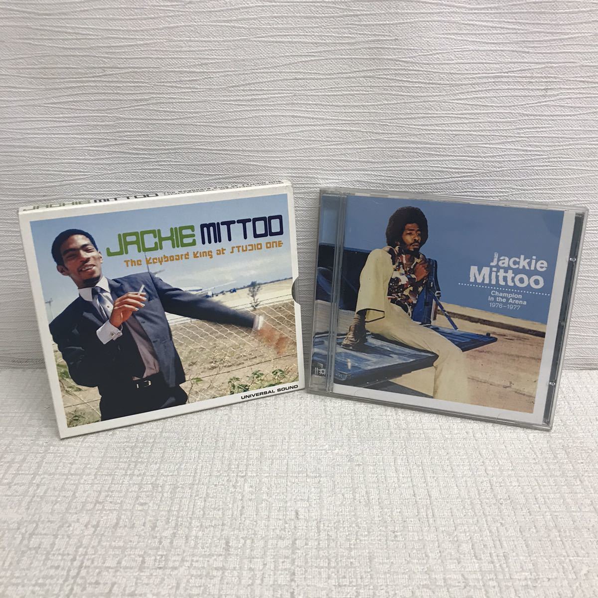 【やや傷や汚れあり】KY0214A JACKIE MITTOO ジャッキー・ミットゥ CD 2枚 The Keyboard King At ...