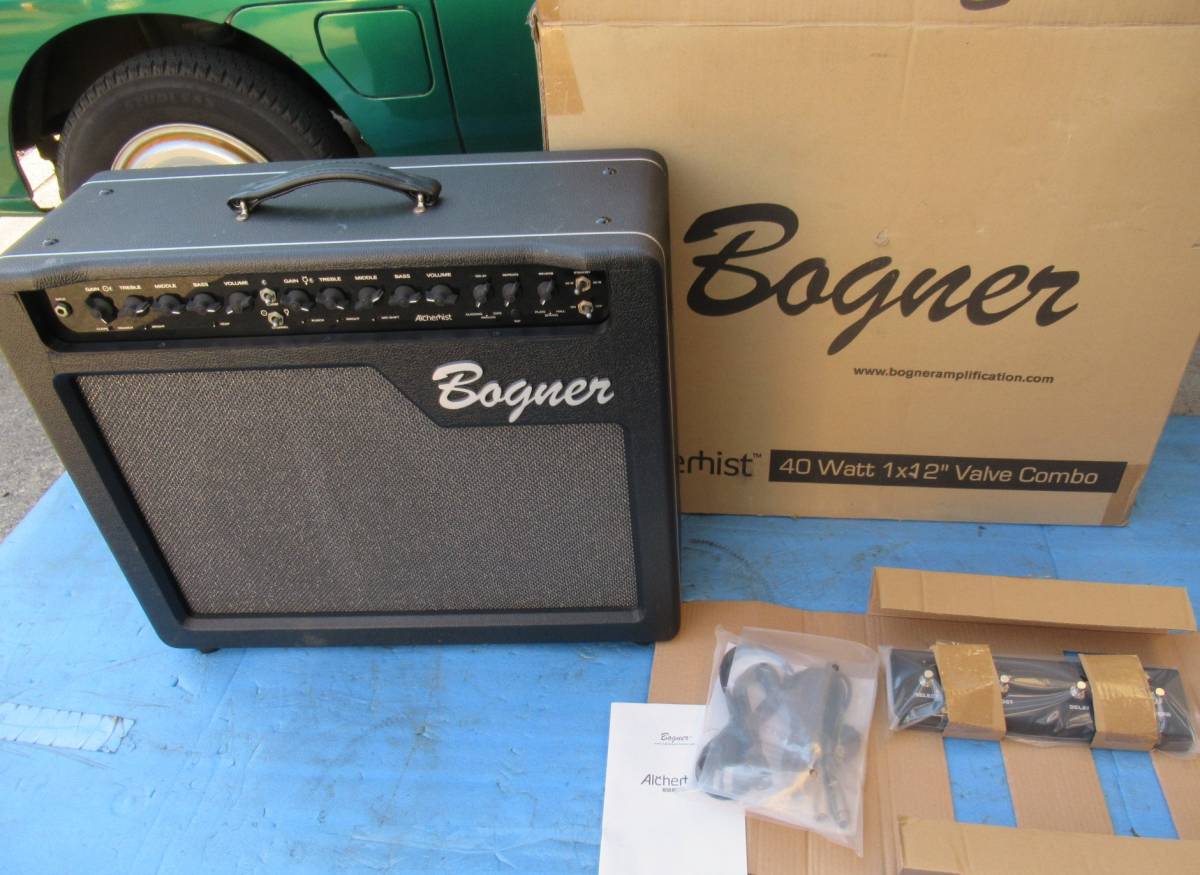【目立った傷や汚れなし】即決 Bogner Alchemist 112 コンボ ボグナー アルケミスト セレッション Vintage30 搭載 ...