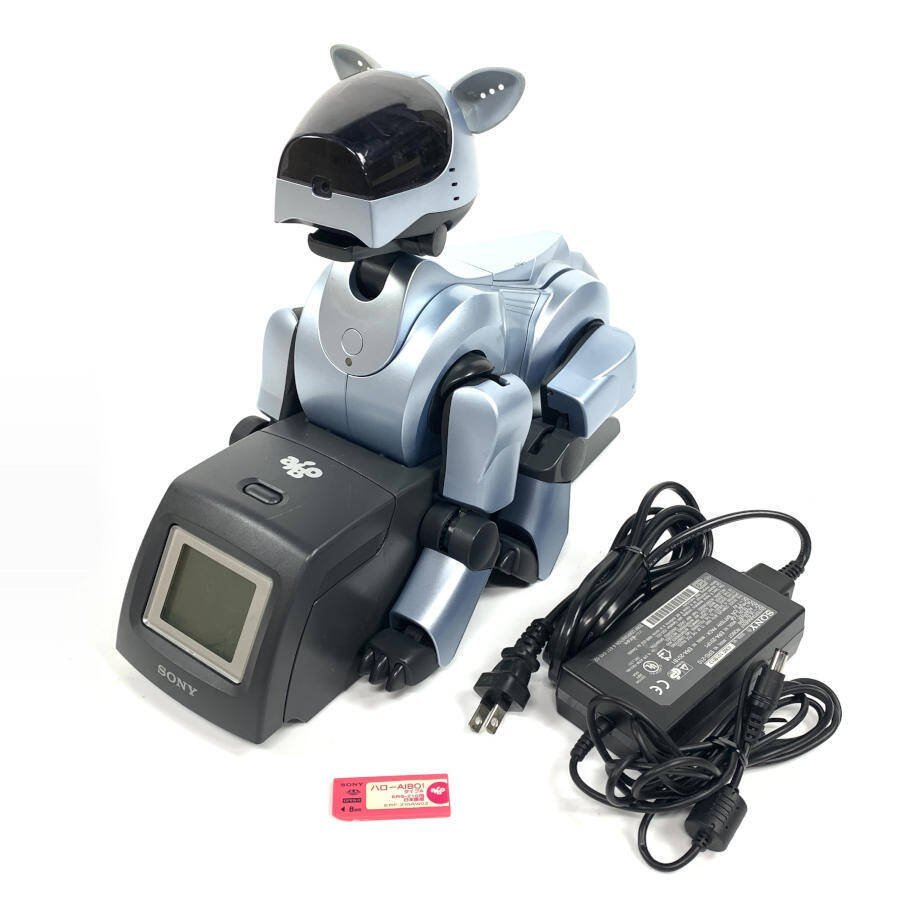 【全体的に状態が悪い】SONY ERS-210 バーチャルペットAIBO 充電台/ACアダプター/メモリースティック付き＊ジャンク品の落札情報詳細 - ヤフオク落札価格情報 オークフリー