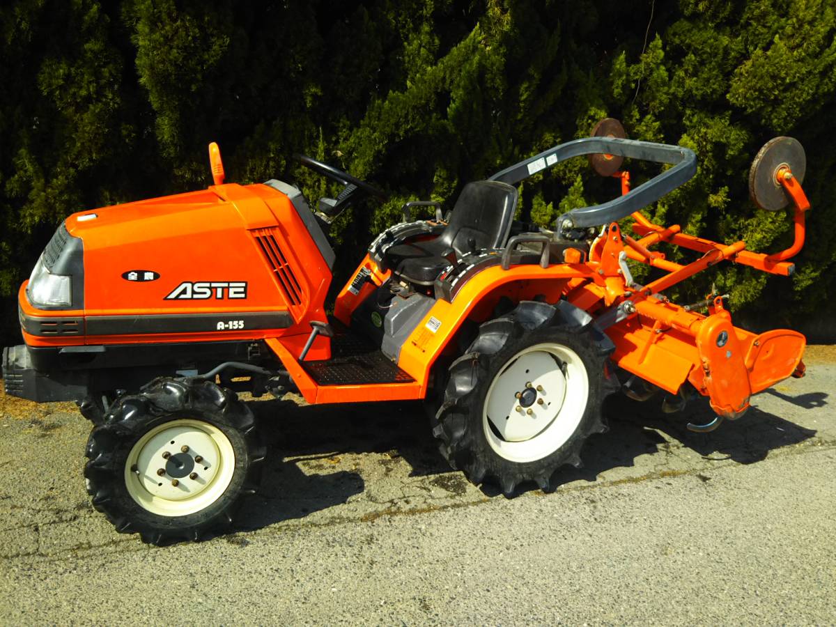 【傷や汚れあり】クボタ、 A155 、トラクター、15馬力、 メーター1007H 、 ワンオーナー 、中古現状品の落札情報詳細 - ヤフオク ...
