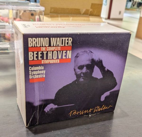 【目立った傷や汚れなし】6枚組ボックスセット 豪プレスCD Bruno Walter /The Complete Symphonies【CBS Masterworks SX6K 48099 ...