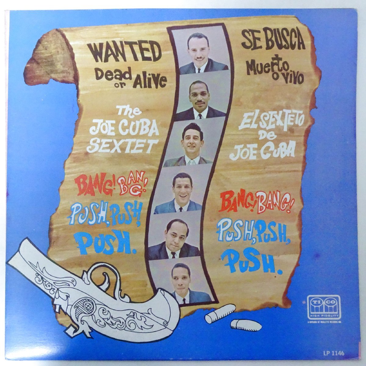 【やや傷や汚れあり】17110211;【Venezuela盤】The Joe Cuba Sextet / Wanted Dead Or ...