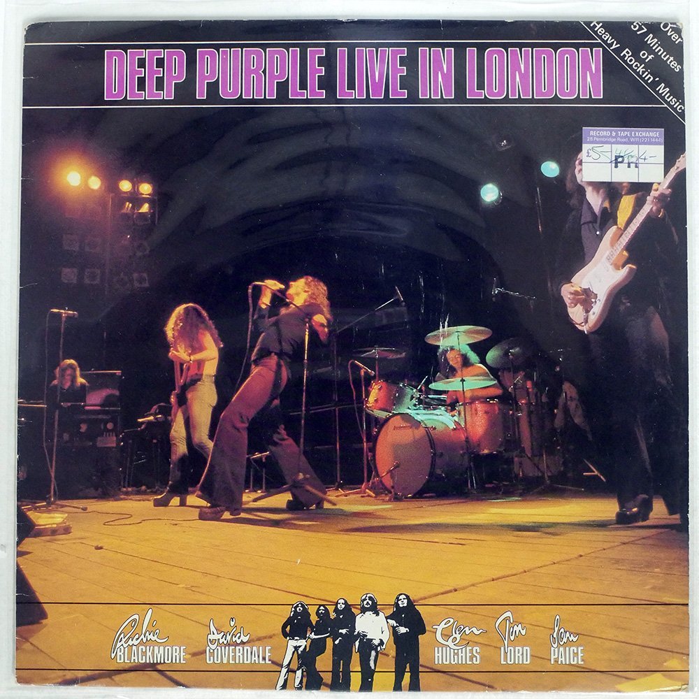 【目立った傷や汚れなし】LP / DEEP PURPLE / LIVE IN LONDON / 帯付 [3325RN]の落札情報詳細 ...