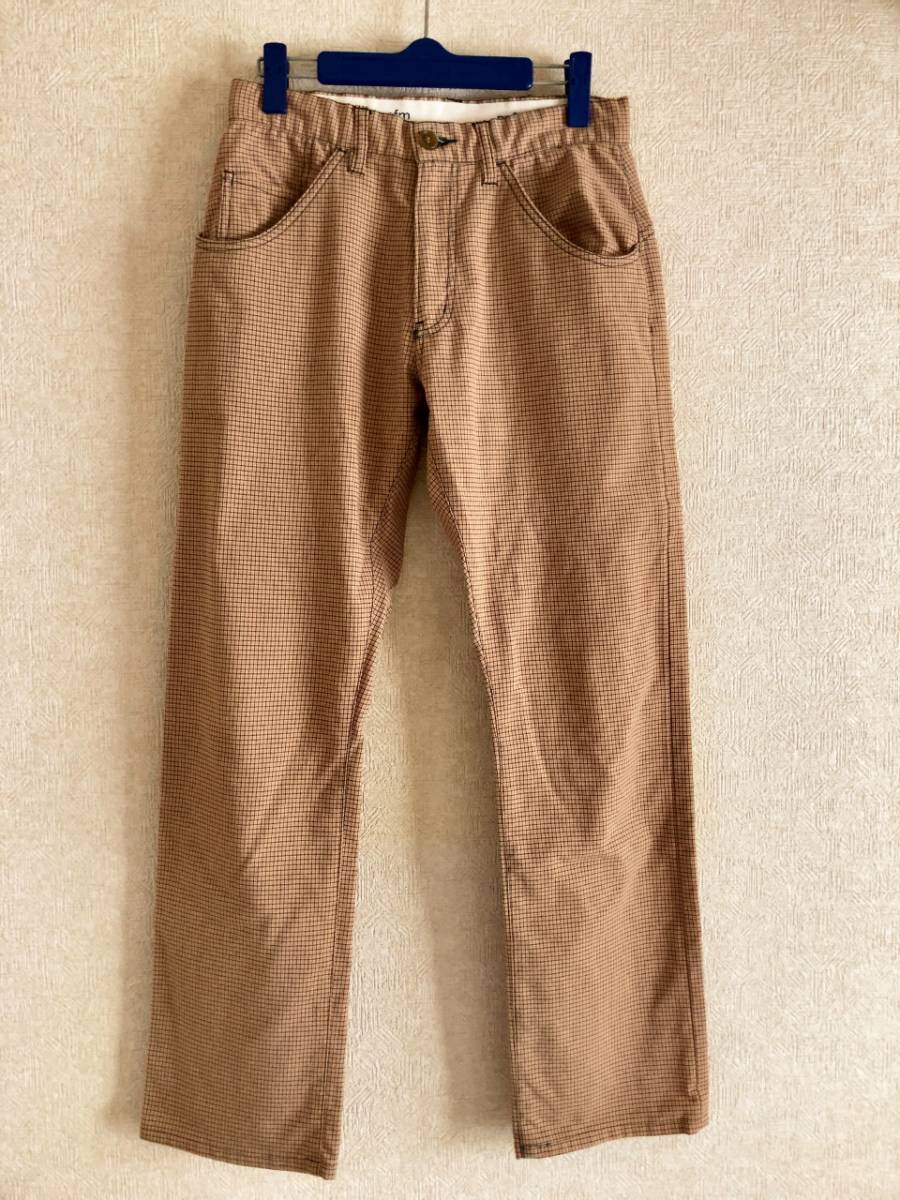 【全体的に状態が悪い】PPFM チェックパンツ ライトブラウン M/2000年代 古着の落札情報詳細 - Yahoo!オークション落札価格検索 オークフリー