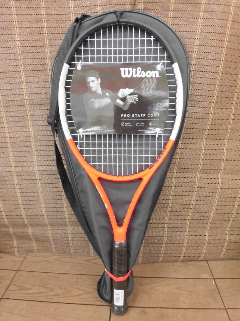 【未使用】未使用 WILSON Pro Staff Comp Tennis Racket ウィルソン プロスタッフコンプ テニスラケットの落札 ...