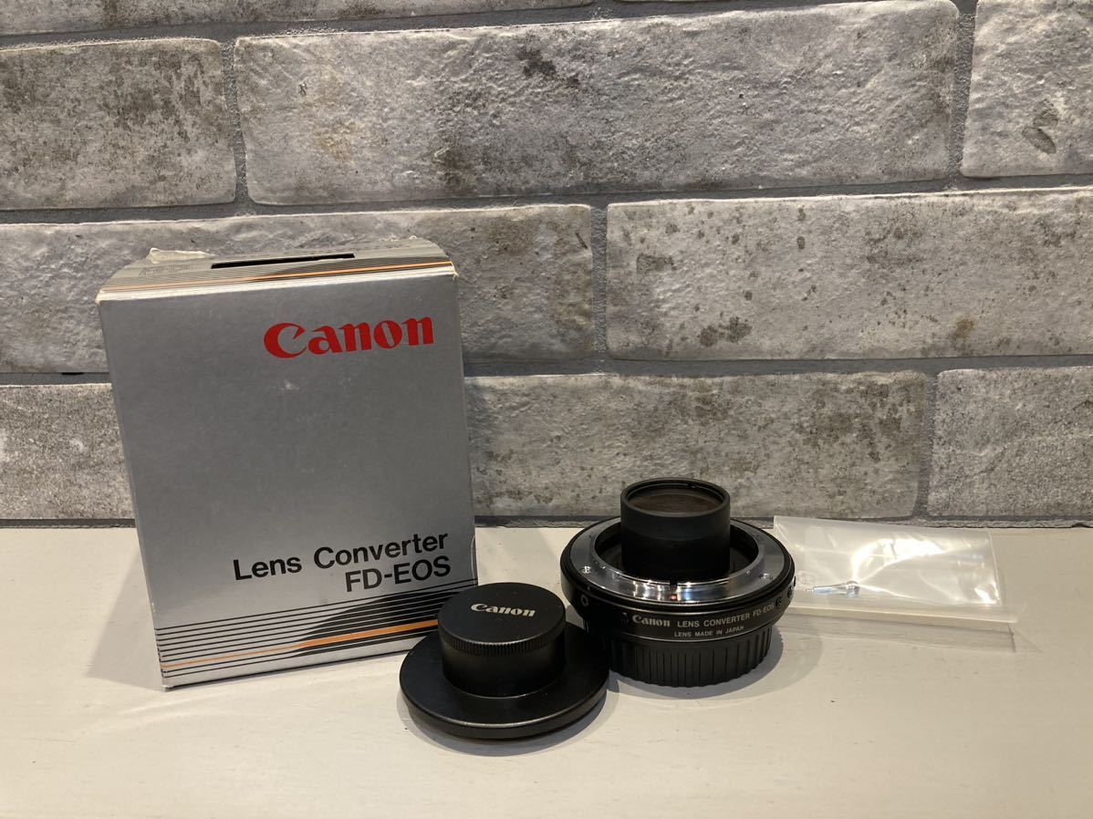 【未使用に近い】【ad2303010.5】美品 キヤノン Canon FD-EOS LENS CONVERTER 純正品の落札情報詳細 - Yahoo!オークション落札価格検索 オークフリー