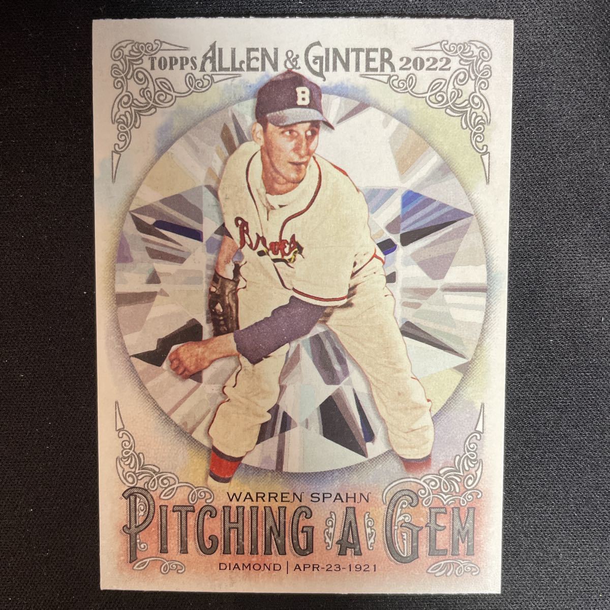 【目立った傷や汚れなし】2022 Topps Allen & Ginter Pitching A Gem Warren Spahnの落札情報 ...