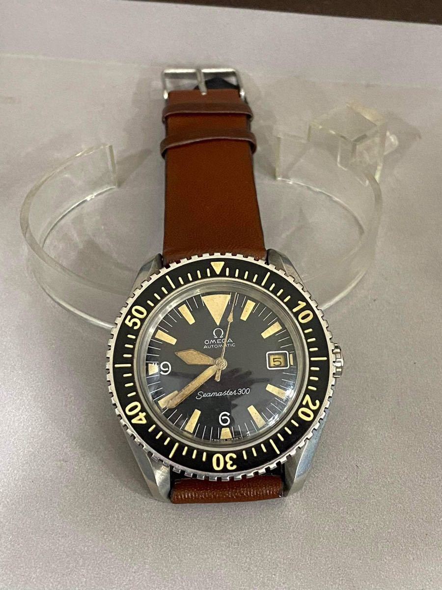 【傷や汚れあり】1円スタート！【極希少品】OMEGAオメガ Seamaster300 /166.024 自動巻き メンズ レア ビンテージ ...