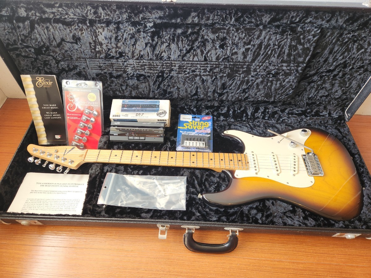 【傷や汚れあり】超軽量！ Tom Anderson Hollow Classic 1998年製 トム・アンダーソン ホロウクラシックの落札情報詳細 - ヤフオク落札価格検索 オークフリー