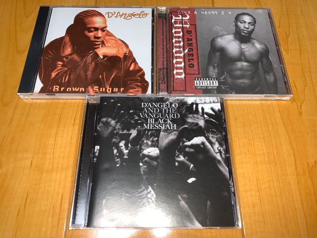 【やや傷や汚れあり】【輸入盤CD】D'Angelo 関連アルバム3枚セット / ディアンジェロ / Brown Sugar / Voodoo ...