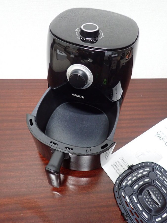 【未使用に近い】 MT 2022年製 店頭展示品 ノンフライヤー「油で揚げないヘルシー調理」 2.2L 電気フライヤー Y.AF-C1.20 ...