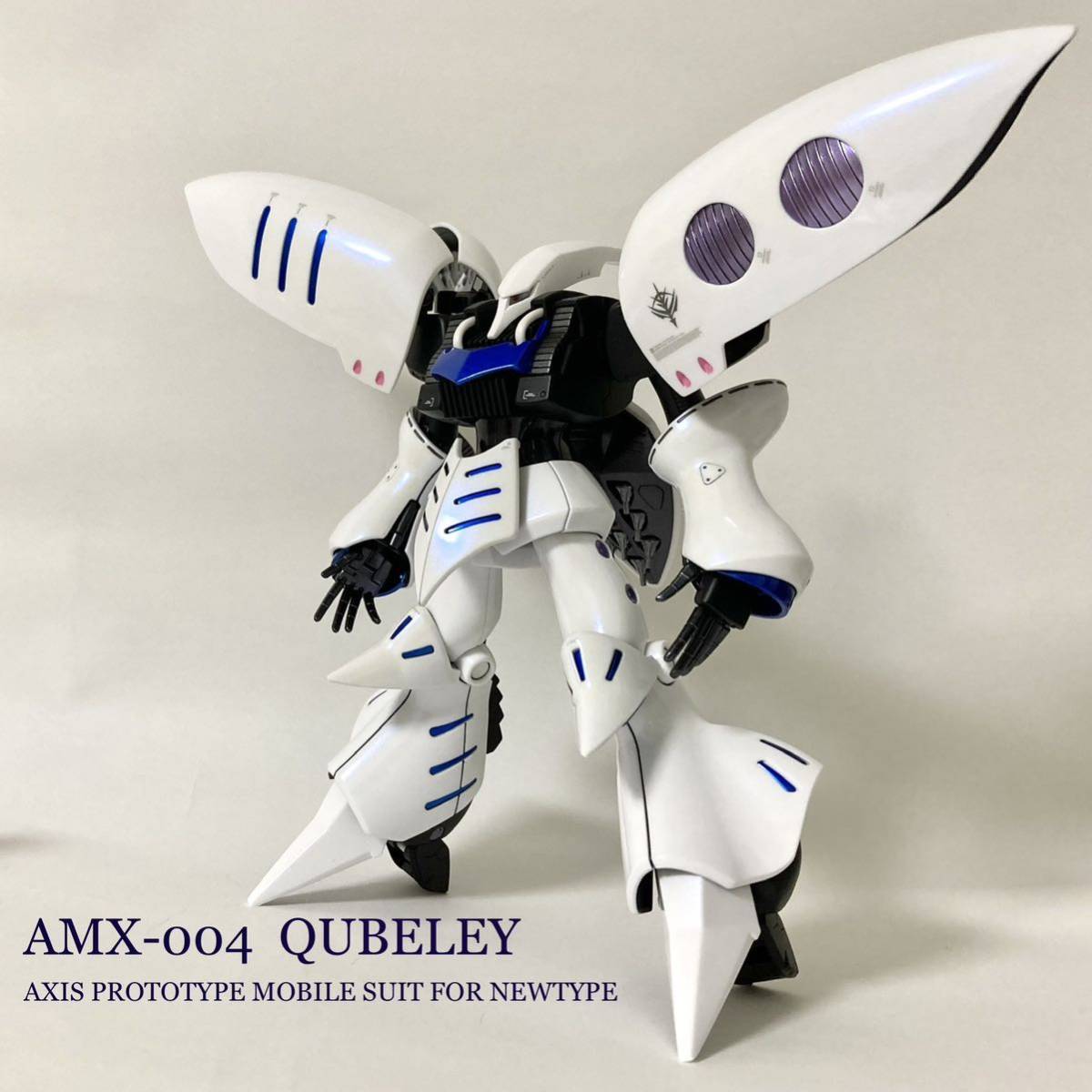 【目立った傷や汚れなし】HG 1/144 AMX-004 キュベレイ 塗装済 完成品 ガンプラ ガンダム ジオン ネオ・ジオン Revive ...