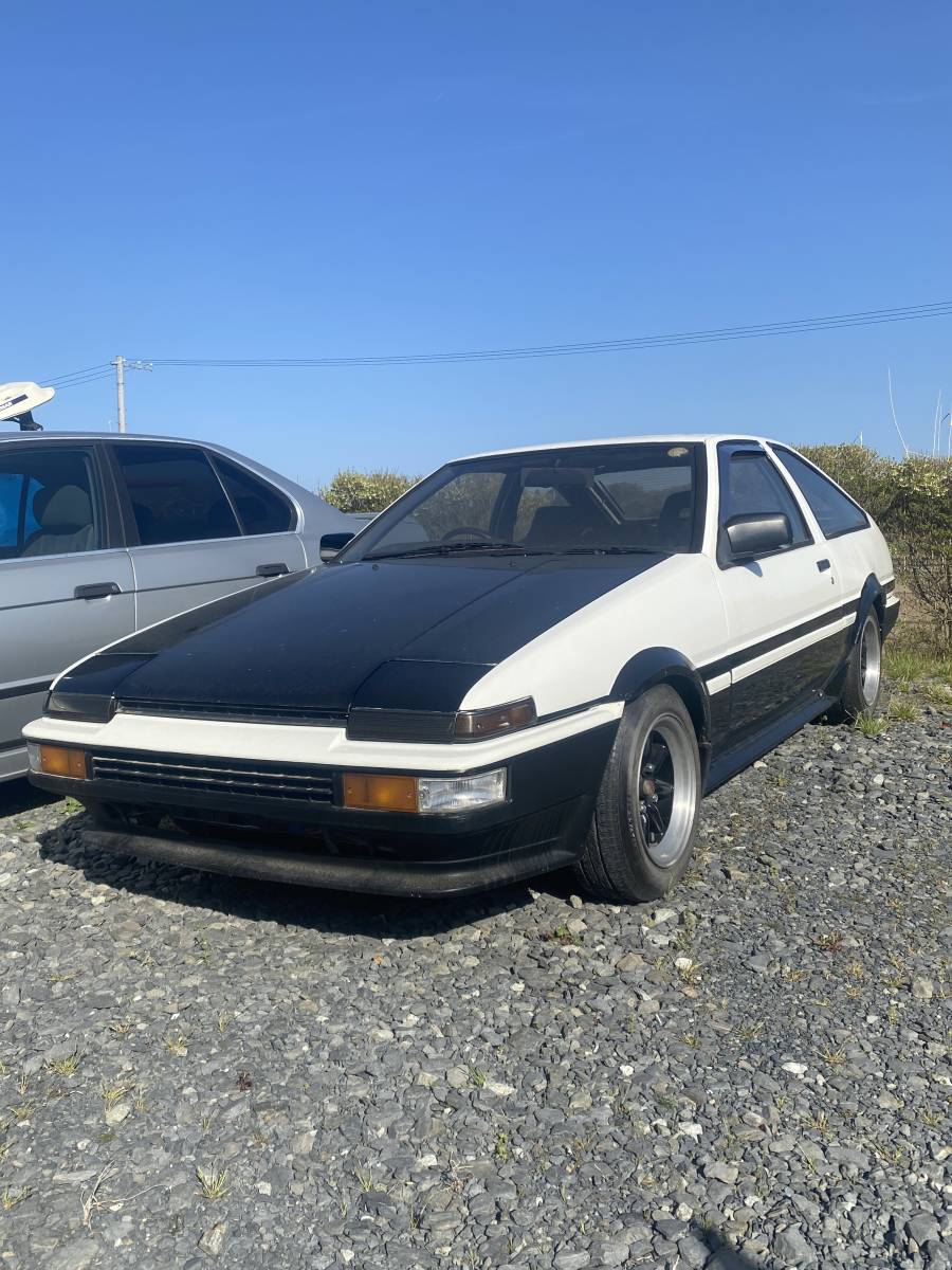 【走行距離 171,000 km】AE86 スプリンタートレノ GTアペックス 3ドア 昭和62年式 書類有 パンダ 後期 旧車の落札情報詳細 - Yahoo!オークション落札価格検索 オークフリー