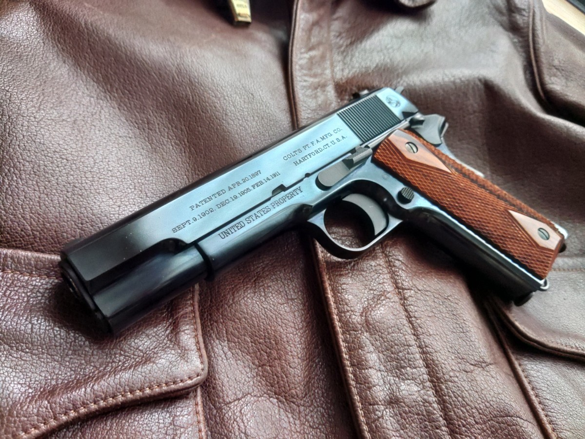 【目立った傷や汚れなし】COLT M1911 アーリー★ブルースチールカスタム★ブルーイング★絶版激レアWesternArms★ウェスタン ...