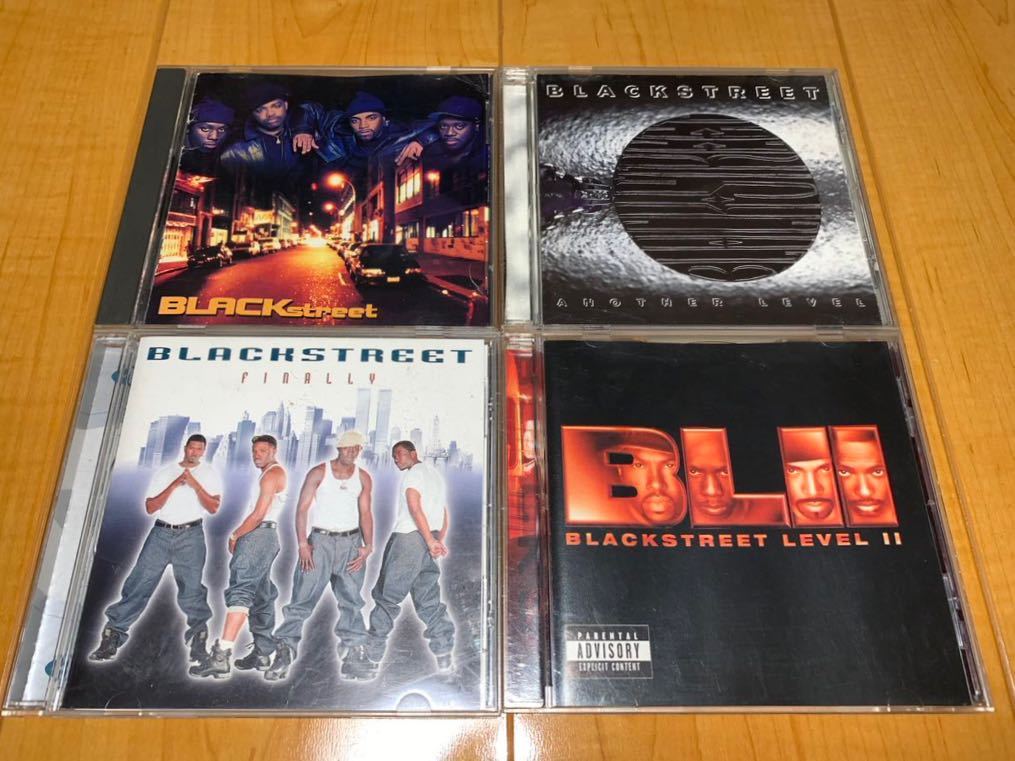 【やや傷や汚れあり】【即決送料込み】ブラックストリート / Blackstreet アルバム4枚セット / BLACKstreet / Another Level / Finally ...
