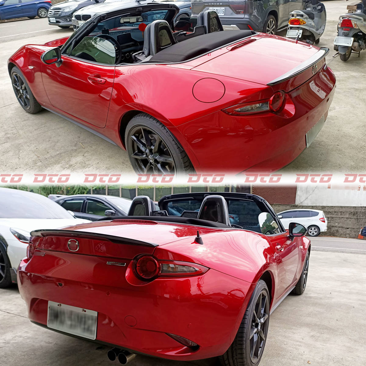 【未使用】【何色でも塗装可能】P Type マツダ MX-5 ND系 ロードスターRF ND5RC NDERC 塗装費込 リア トランクスポイラー ウィングスポイラー 純正色の落札情報詳細 ...