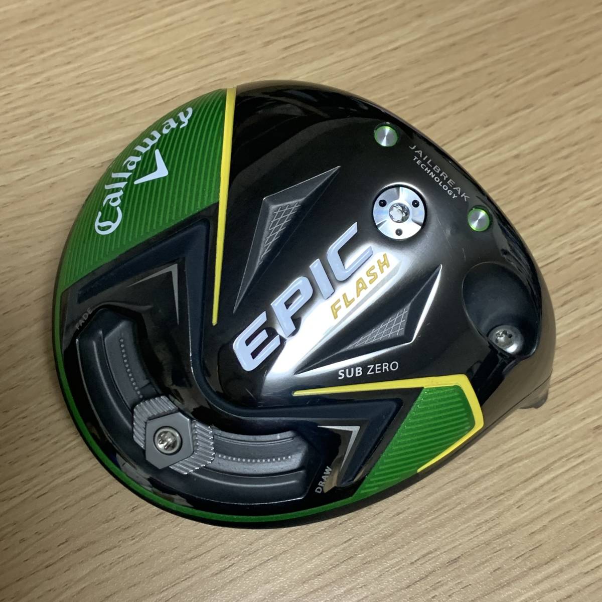 【目立った傷や汚れなし】【送料無料 美品】 キャロウェイ 1W エピック フラッシュ サブゼロ 9.0° ヘッド EPIC FLASH SUB ZERO ドライバー パラダイム ローグ ABの ...