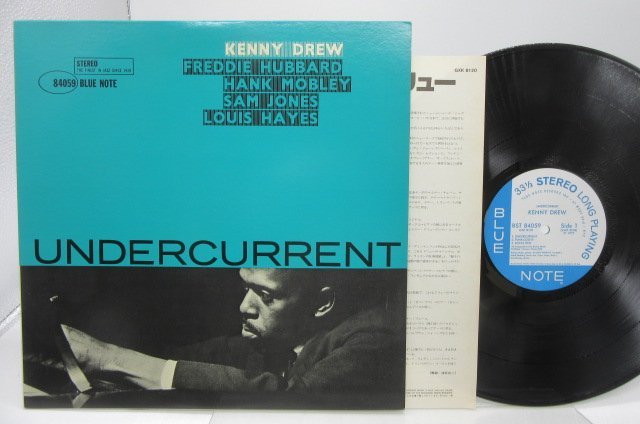 【やや傷や汚れあり】【国内盤】kenny Drew ケニー・ドリュー 「undercurrent アンダーカレント 」lp(12インチ