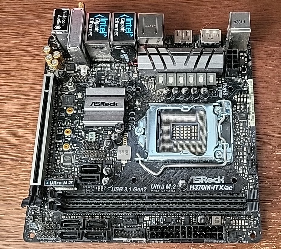 【全体的に状態が悪い】ASRock H370M-ITX/ac マザーボード Mini-ITX ジャンクの落札情報詳細 - ヤフオク落札価格検索 オークフリー