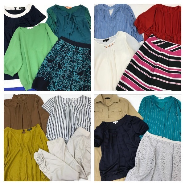 【目立った傷や汚れなし】FS－598 ワールド セレクションコーデ SET【＃Reflect・INDIVI・UNTITLED・sunauna・CDEC・index等 サイズS~L 大量46着 ...