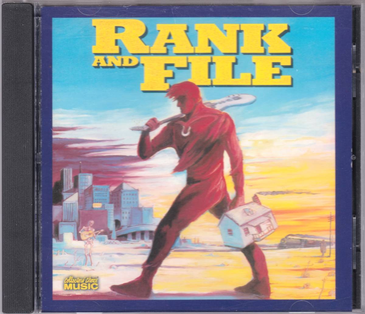 【目立った傷や汚れなし】☆RANK and FILE(ランク・アンド・ファイル)/S.T. 87年発表のテキサス産のKINMAN兄弟による王道 ...