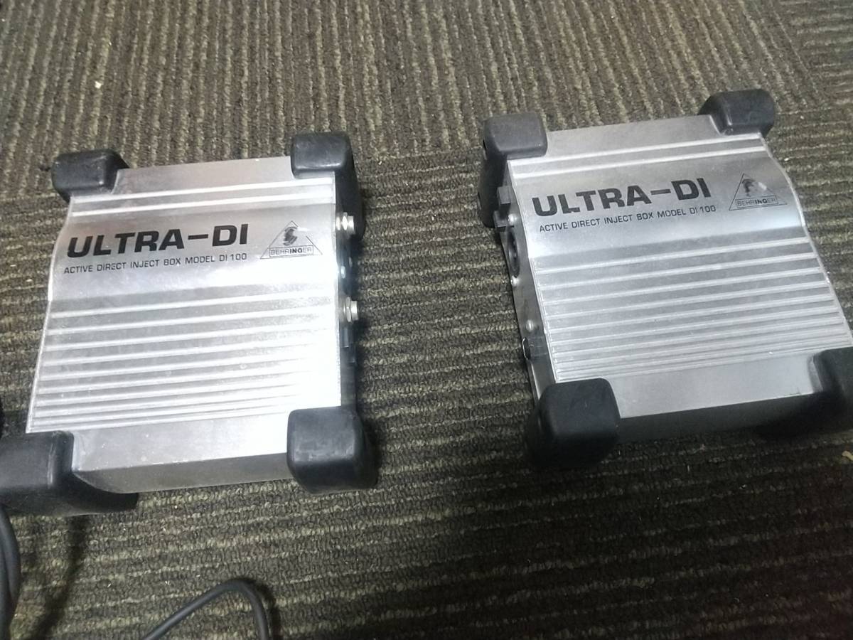 【傷や汚れあり】BEHRINGER DI100 ULTRA DI ( ベリンガー ダイレクトボックス )【三条店】の落札情報詳細 - ヤフオク ...