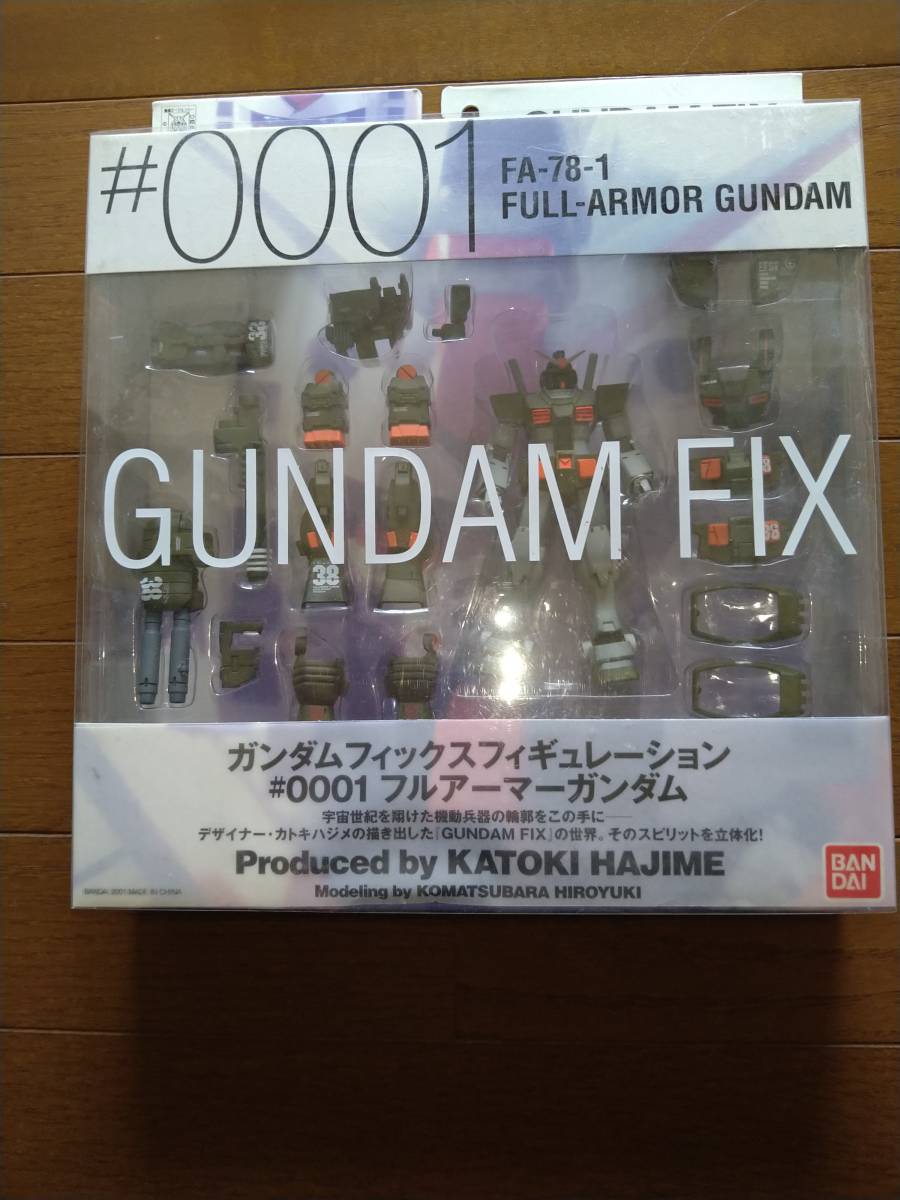 【未使用に近い】1円〜 未開封 GUNDAM FIX FIGURATION/GFF #0001 フルアーマーガンダム #0002 パーフェクト ...