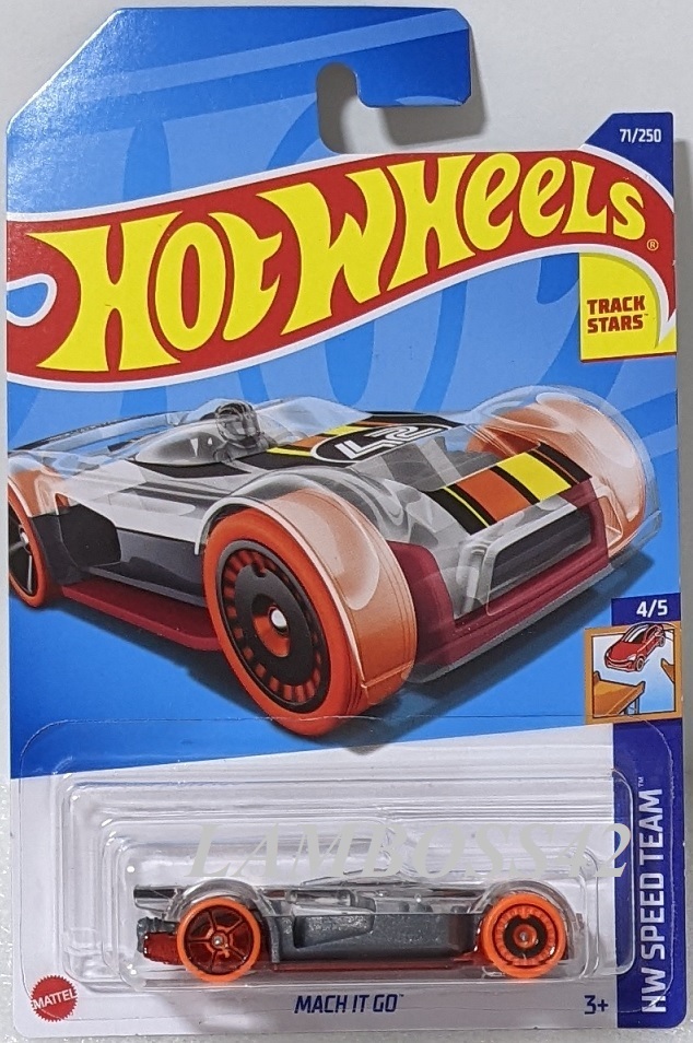 【未使用】2022 #071-2 ホットウィール Mach It Go マッハ It ゴー Hot Wheels HW Speed Team ...