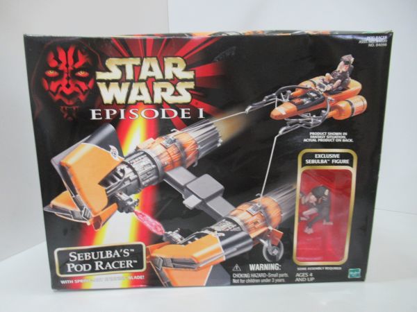 【やや傷や汚れあり】スターウォーズ Star Wars Episode I Sebulba's Pod Racer Vehicle Ship ...