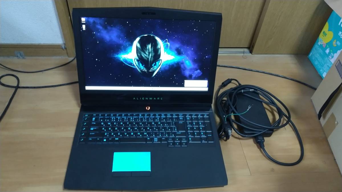 【目立った傷や汚れなし】【送料無料】Alienware 17 R4 i7-7700HQ 2.80GHz 16GB SSD 512GB HDD ...