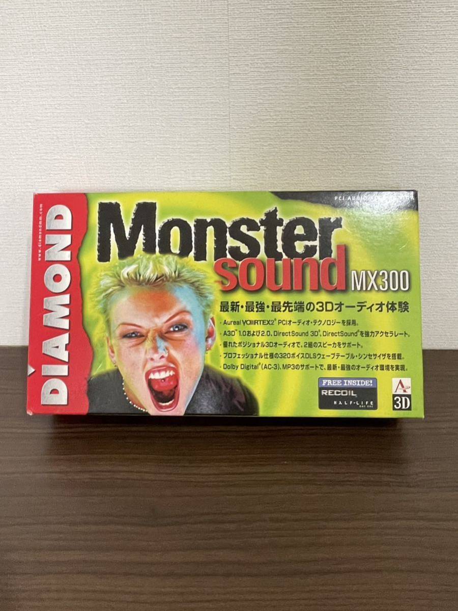 【未使用】【新品未使用】Diamond Multimedia Monster Sound MX300 Aureal Vortex2 A3D ...