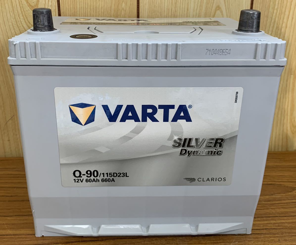【傷や汚れあり】VARTA SILVER Dynamic Q-90 / 115D23L 高CCA値784A 中古品 100％良好の落札情報詳細 ...