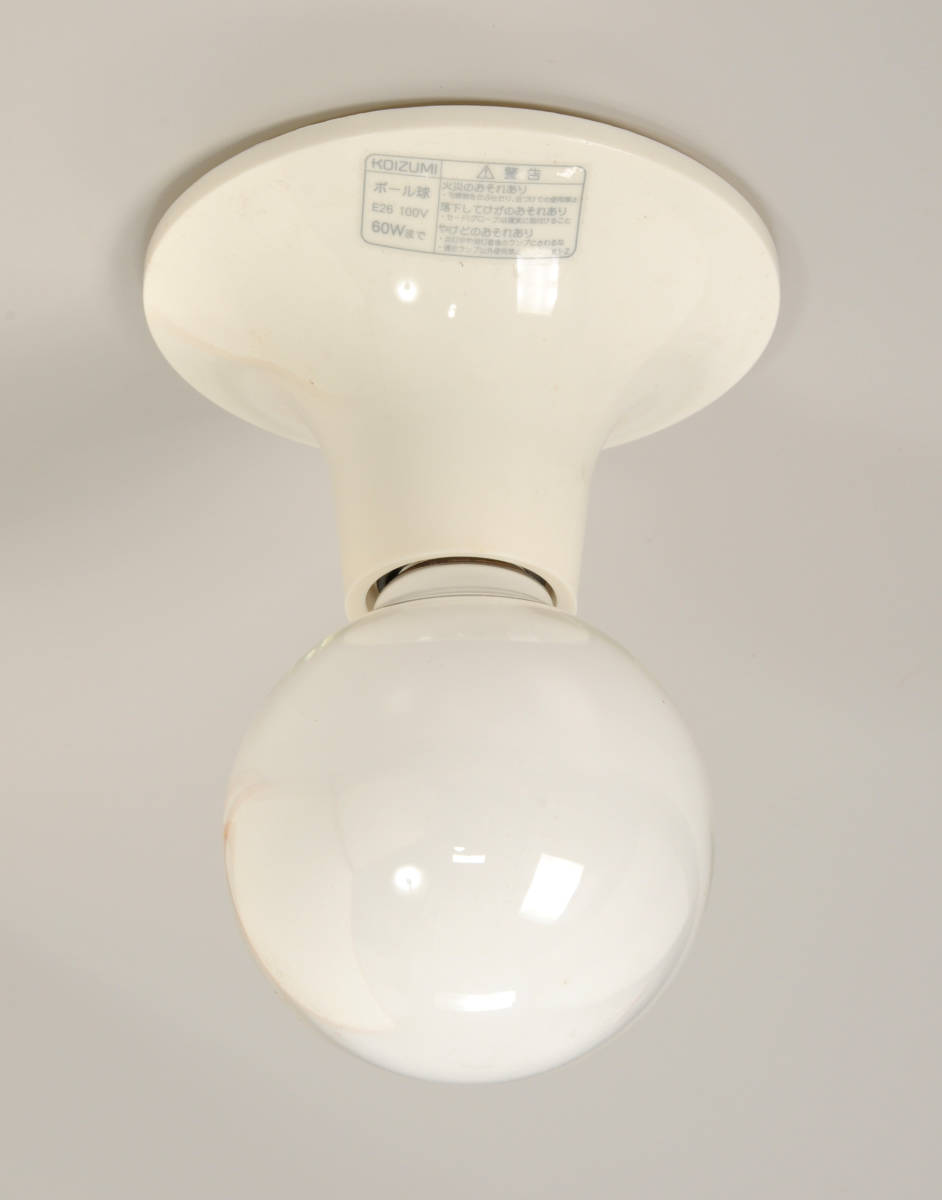 【未使用】KOIZUMI コイズミ 白熱灯・シーリングライト VHE 570 002 IL60W×1灯の落札情報詳細 - Yahoo ...