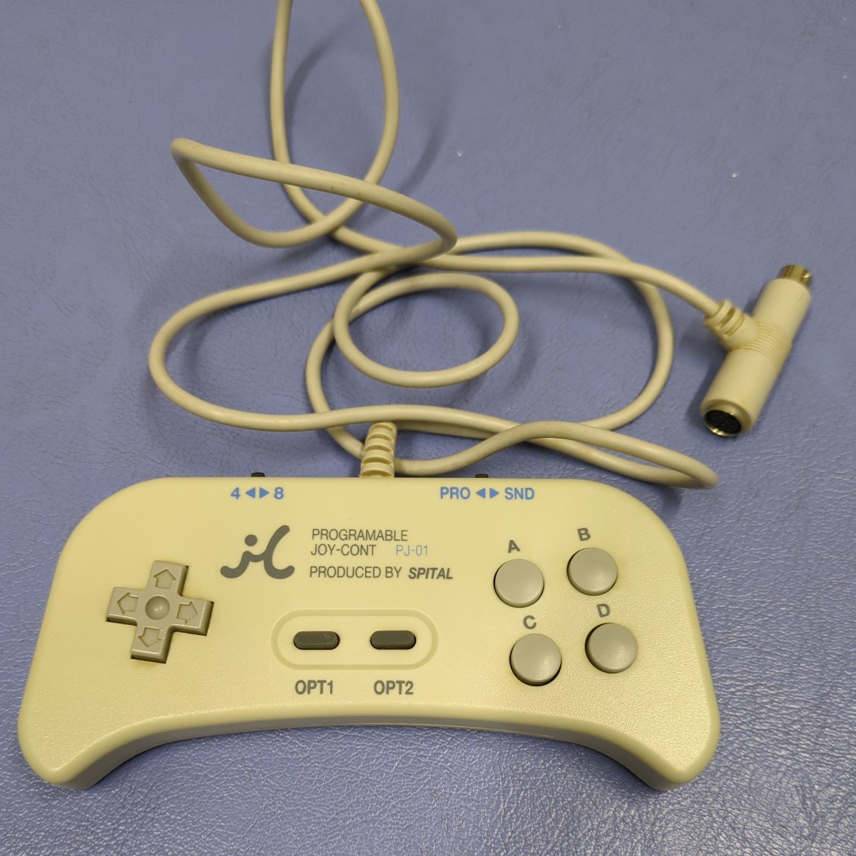 【やや傷や汚れあり】A5 PROGRAMABLE JOY-CONT PJ-01 コントローラー SPITAL スピタル産業 PC98 の落札情報詳細 - ヤフオク落札価格検索 オークフリー