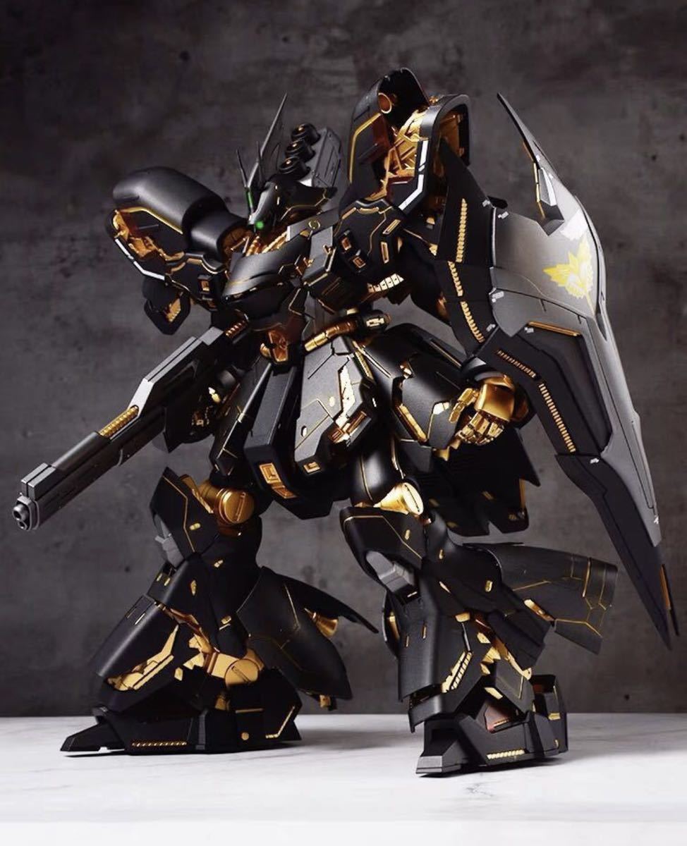 【未使用】【DABAN MODEL】艶消ver.6631 1/100 サザビー ブラックコーティング バージョン 海外製MG 未組立プラモデル ...