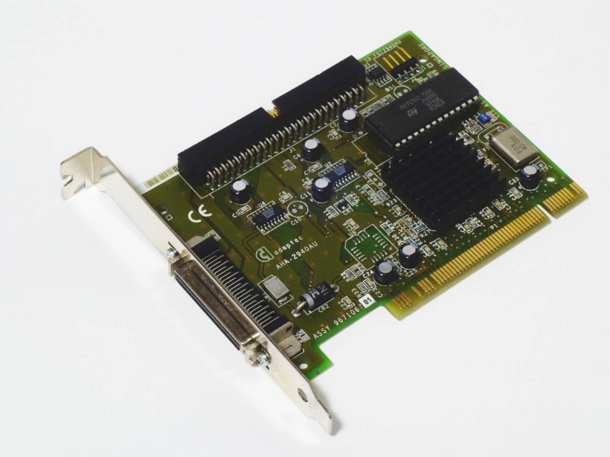 【やや傷や汚れあり】[PCI] Adaptec AHA-2940AU アダプテック SCSI [WindowsXP 7 32bit対応]の落札 ...