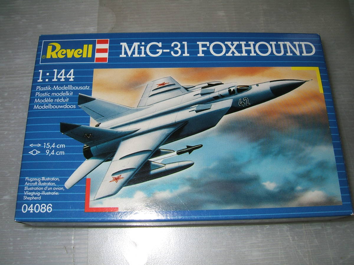 【未使用】1/144 レベル MIG-31 04086 オ4-4の落札情報詳細 - ヤフオク落札価格検索 オークフリー