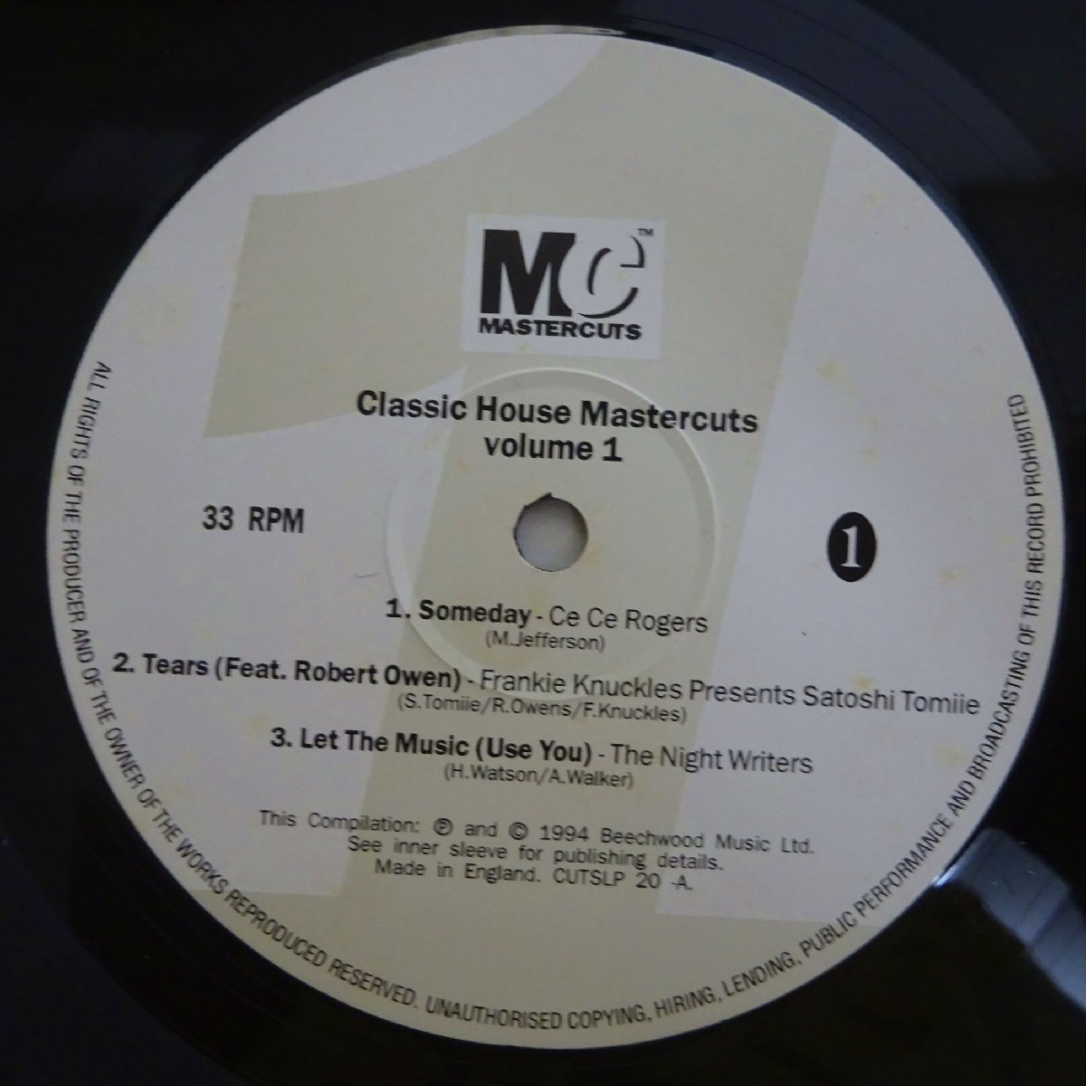 【やや傷や汚れあり】10008655;【UK盤/2LP】Various / Classic House Mastercuts Volume 1 ...