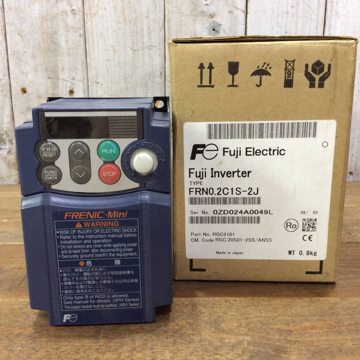 【未使用】【 新品★東京発★引取可】 富士電機 Fuji Electric インバータ FRN0.4C1S-2J 【6ヶ月保証】の落札情報詳細 - ヤフオク落札価格検索 オークフリー