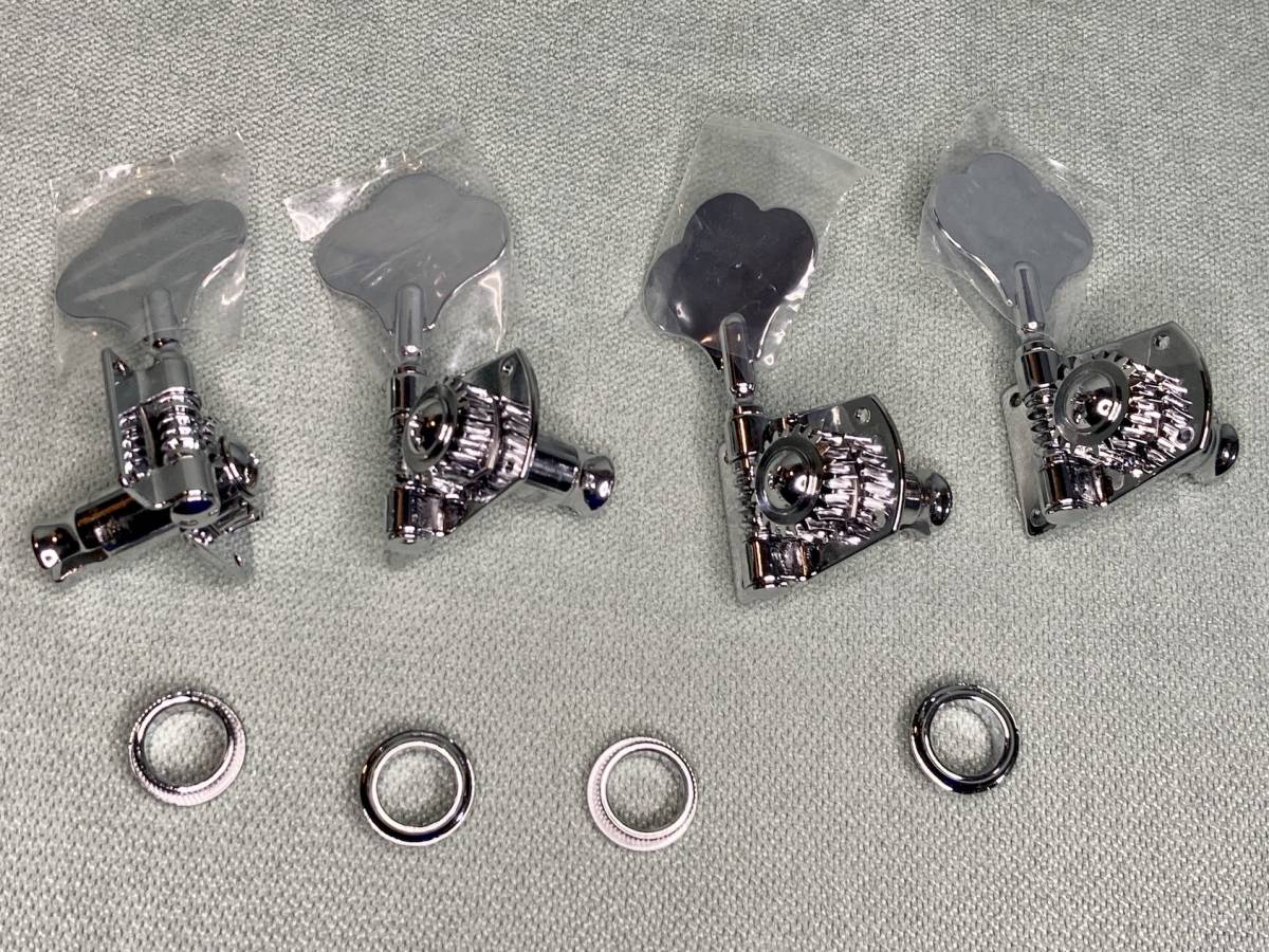 【未使用に近い】Fender MEX Player Series Bass Machine Heads ペグ フェンダー ベース ...