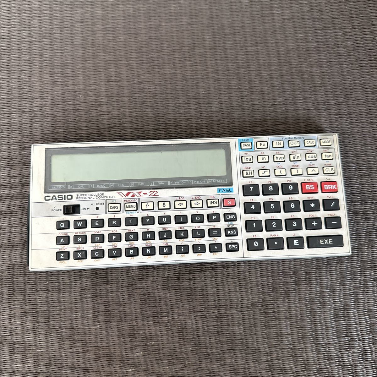 【中古】 計算OK CASIO 関数電卓 COLLEGE FX-100 の落札情報詳細 - ヤフオク落札価格検索 オークフリー