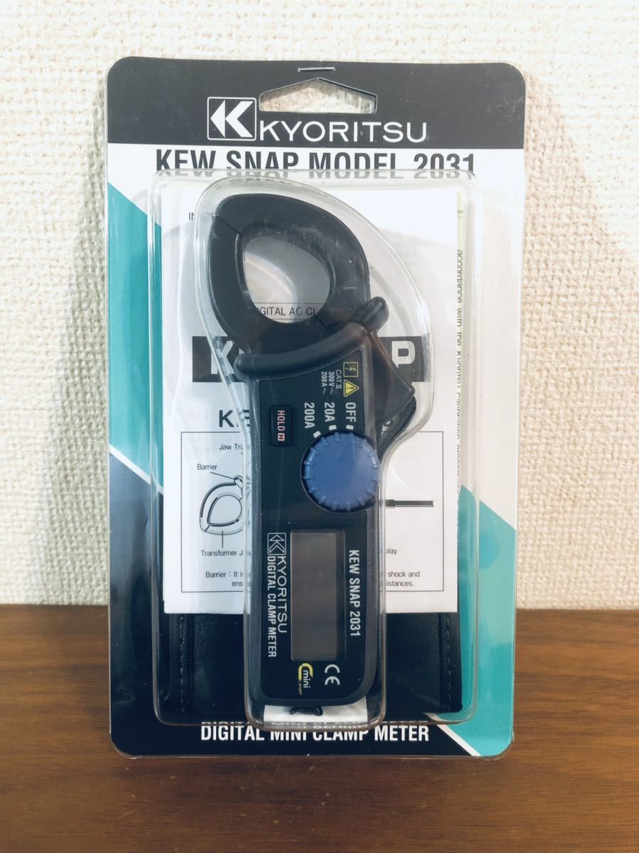 【未使用】送料無料KYORITSU 共立 デジタル ミニ クランプメータ KEW SNAP MODEL 電気計器 2031 新品の落札情報詳細 ...