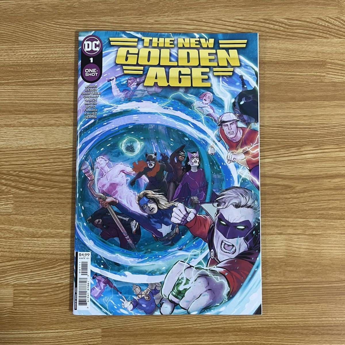 【やや傷や汚れあり】The New Golden Age #1 アメコミリーフ DC COMICS アメリカンコミックス jsa jla ジ ...